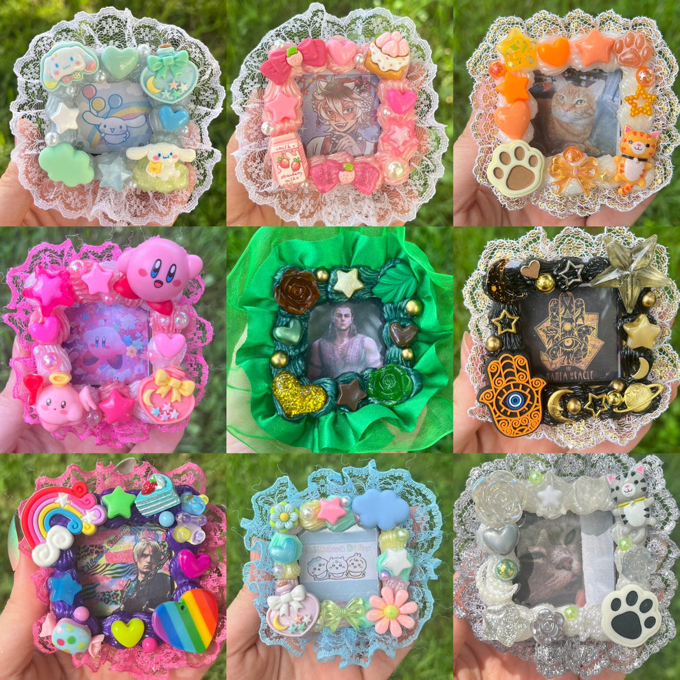 Custom Decoden Magnet Mini Frame – Kawaii Decoden Cases